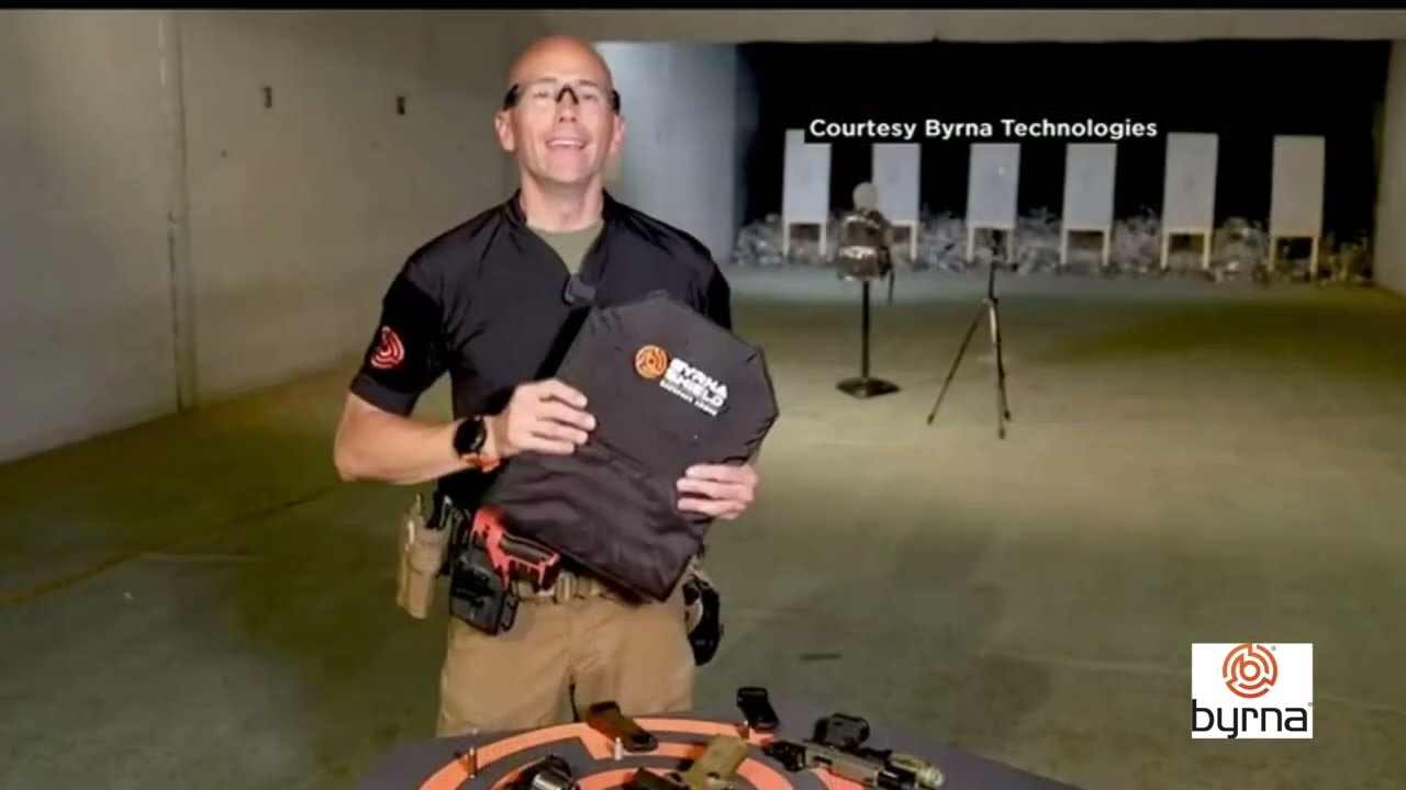 Florida News Features Byrna Shield - YouTube