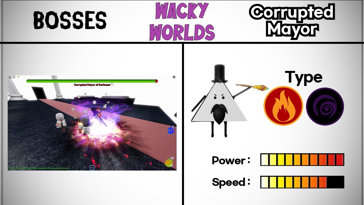 Roblox Wacky Worlds ALL Characters Book & Power Comparison 🔥 - YouTube