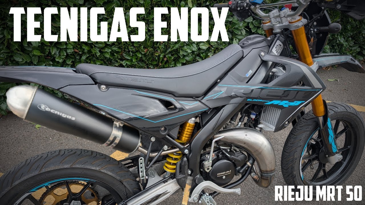 I bought a ENOX exhaust for my RIEJU MRT 50 - YouTube