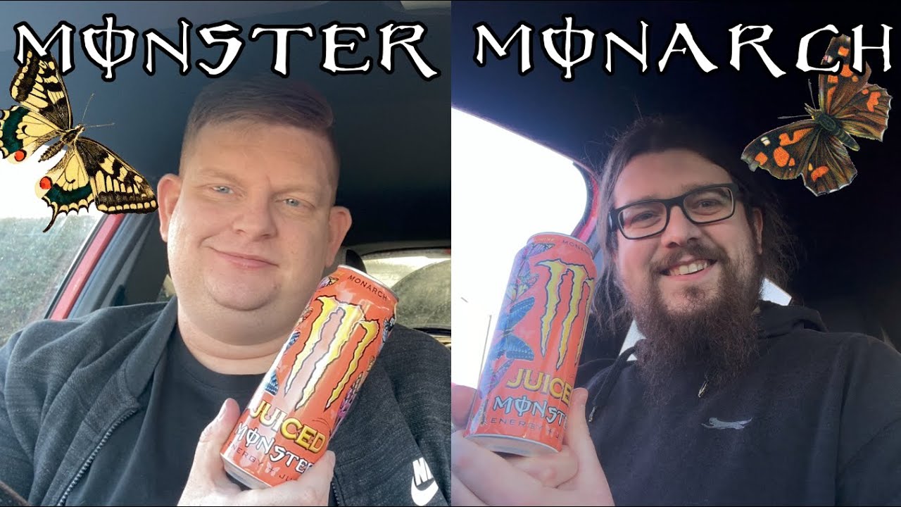Monster Monarch (Papillon) - New to UK Peach Flavour 5% Juice Energy ...
