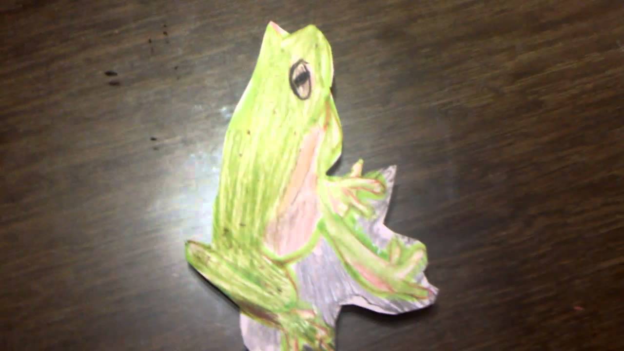 Como dibujar una rana - YouTube