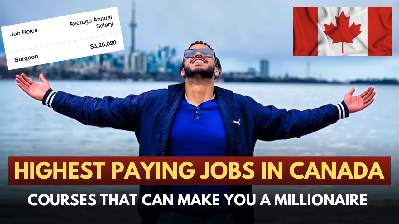 HIGHEST Paying Jobs in Canada with SALARY 2023 🇨🇦| Best Courses to ...