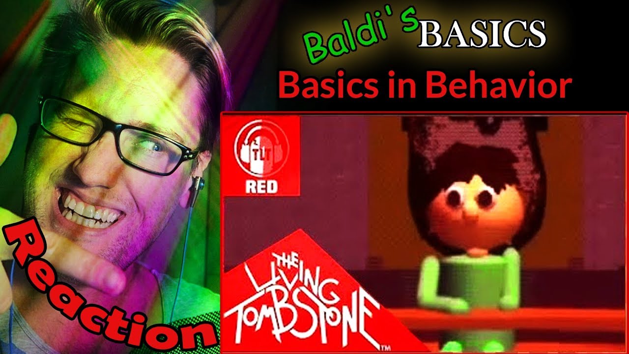Baldi’s Basics Song "Basics in Behavior [Red]" by The Living Tombstone ...