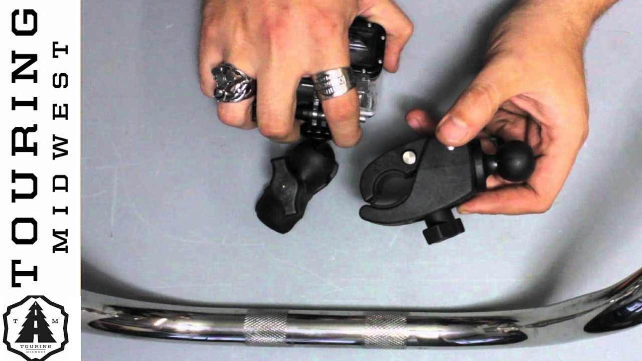 RAM Tough claw quick release clamp base review - YouTube