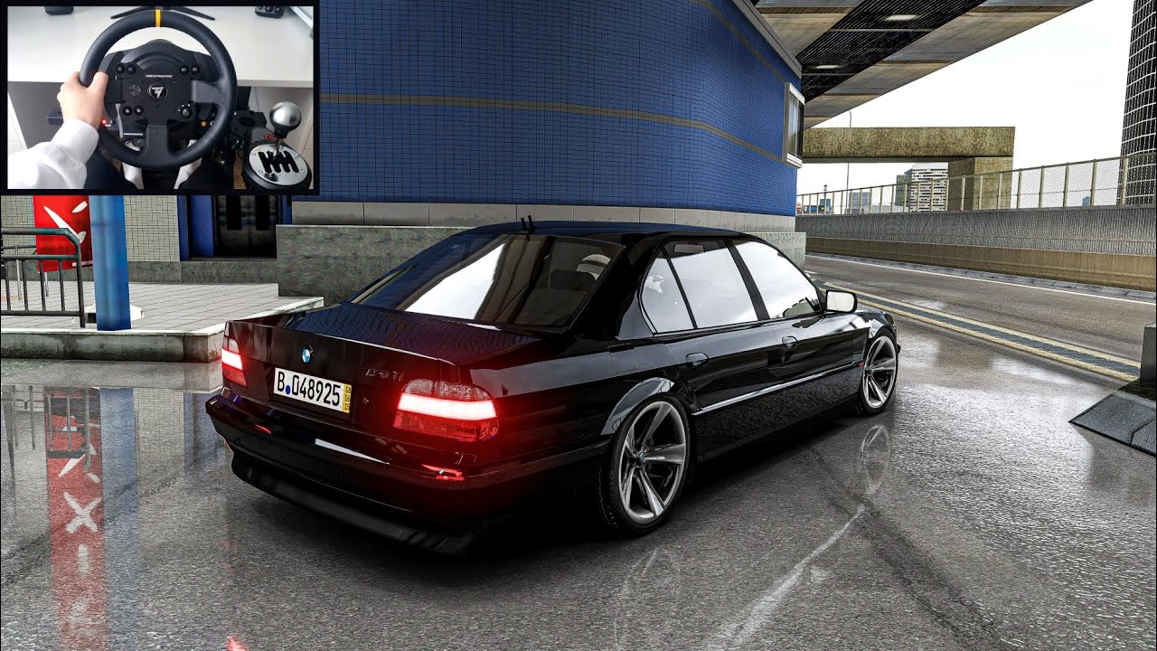 BMW 7 Series (E38) Style 128 | Assetto Corsa | Steering Wheel Gameplay ...
