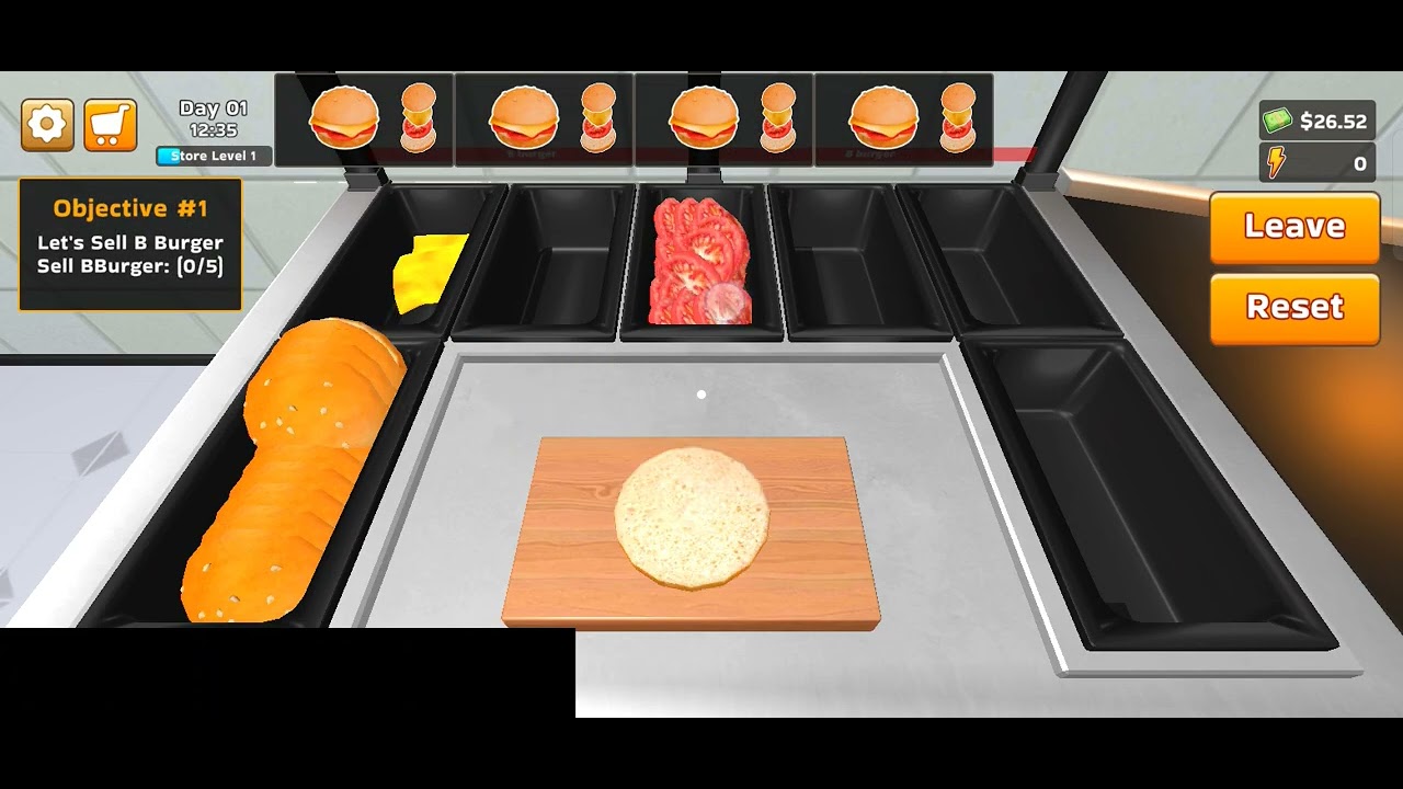 BURGER SHOP SIMULATOR GAME PLAY ⏯️ - YouTube