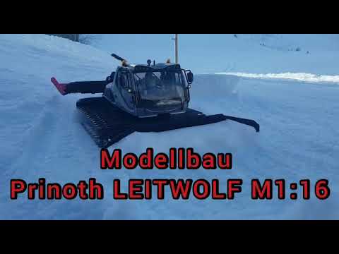 RC Prinoth Leitwolf 1:16 aus dem Hause Alpen Modellbau - YouTube