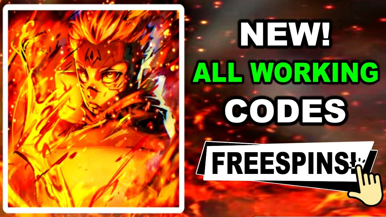 *NEW* ALL WORKING JUJUTSU INFINITE FREE SPINS CODES TODAY - ROBLOX ...