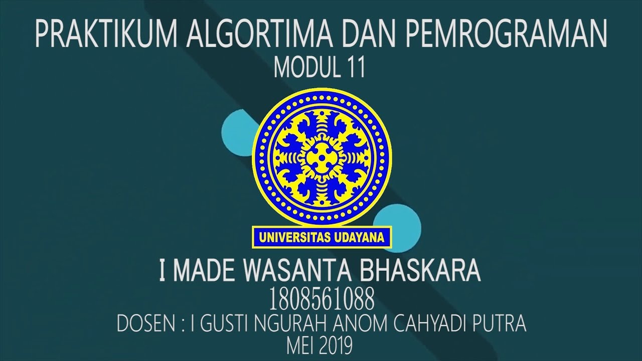 Contoh Program Prosedur dalam Bahasa C - YouTube