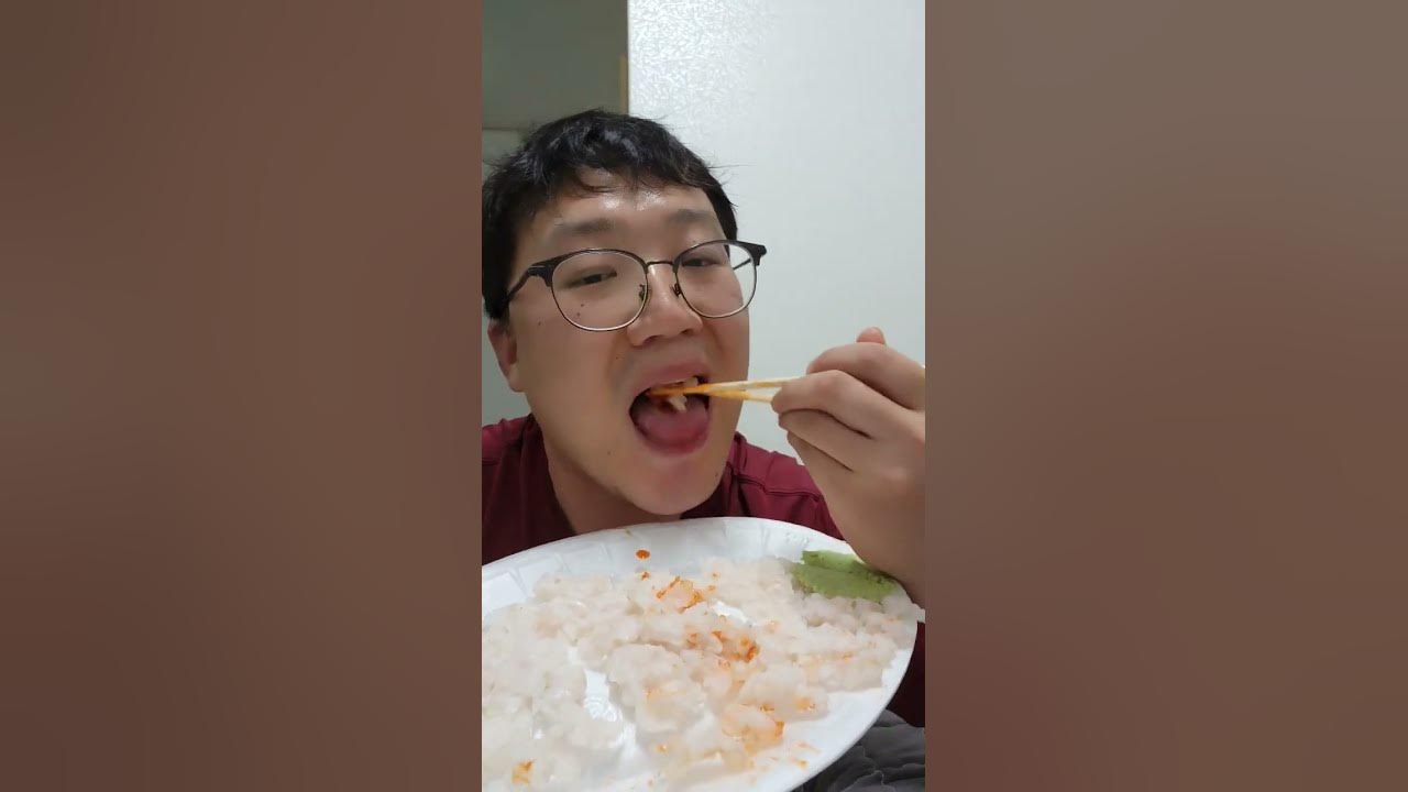 붕장어세꼬시 아나고회먹방 쇼츠먹방 Mukbang Eating Show モッパン Shorts 쇼츠먹방 Youtube