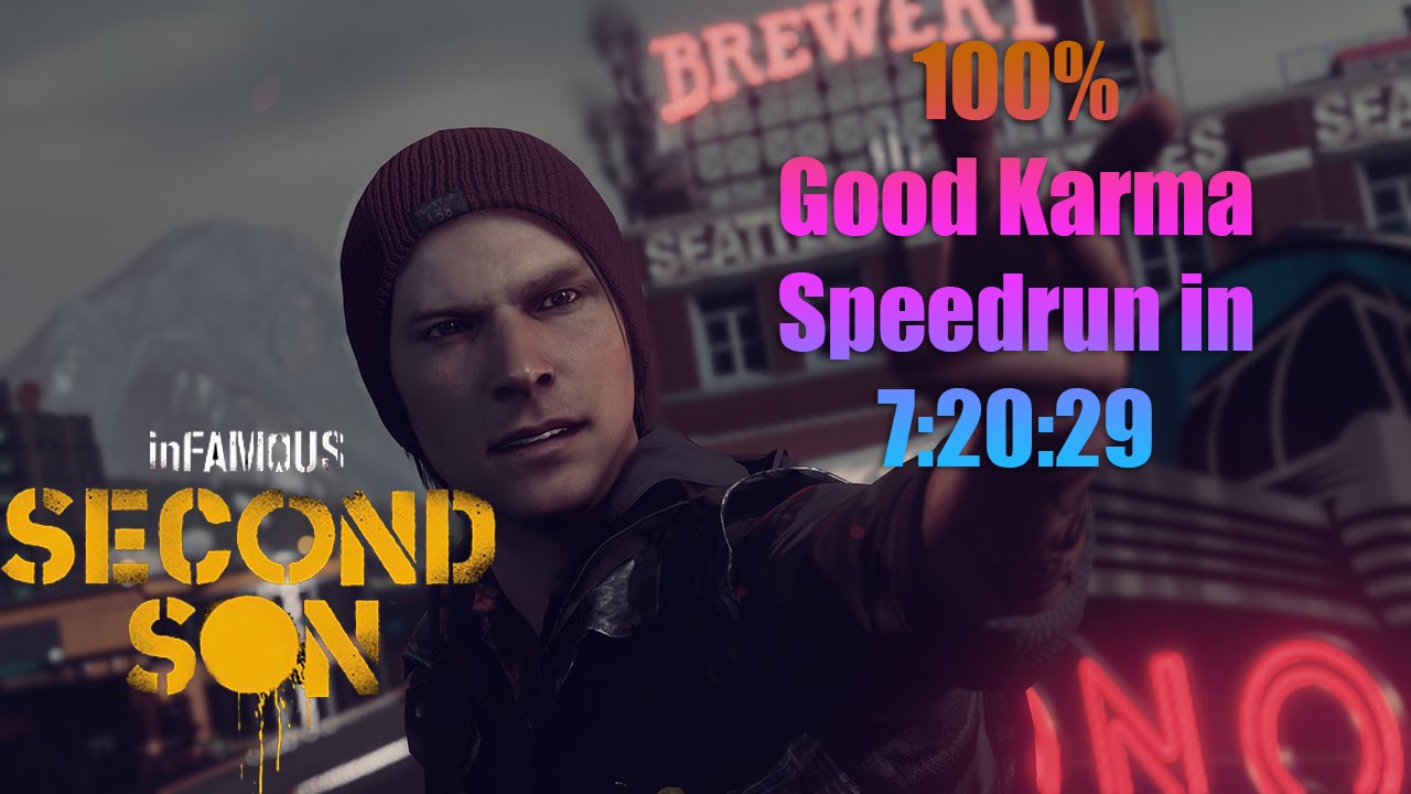 inFAMOUS Second Son - 100% Good Karma Speedrun in 7:20:29 - YouTube