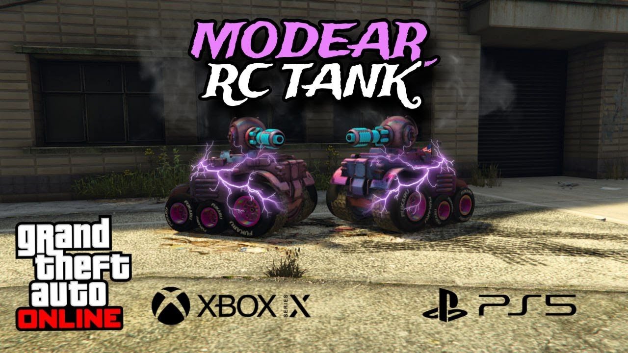COMO MODEAR RC TANK GTA5 FACIL Y RAPIDO ALL CONSOLES MODDED RC TANK IN ...