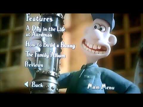 DVD Menu Walkthrough to Wallace and Gromit Curse of the Were-Rabbit Request Video for Esteban Araya