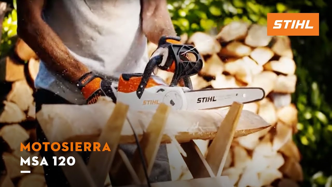Motosierra MSA 120 | STIHL MÉXICO - YouTube