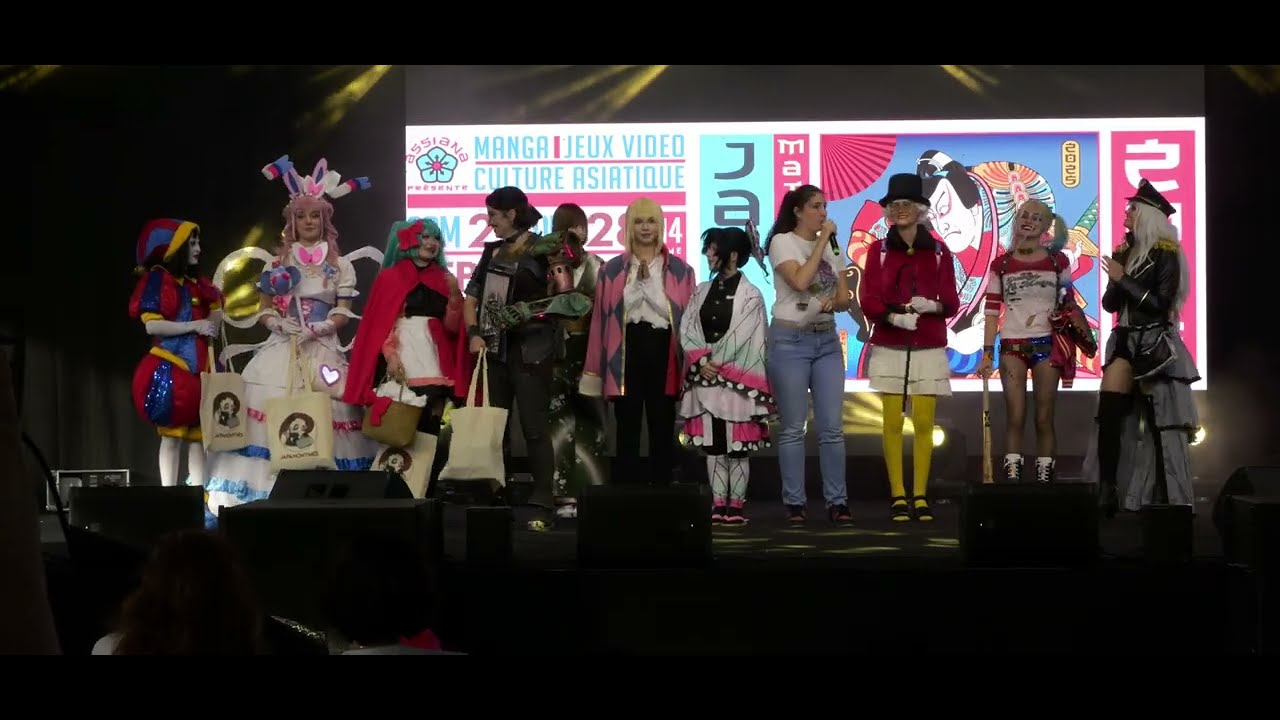 33 japan matsuri 25 concours cosplay - YouTube