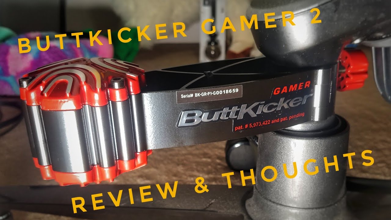 Butt Kicker Gamer 2 | Review & Thoughts - YouTube