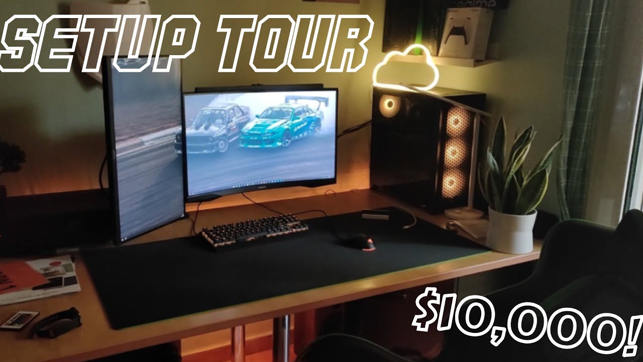 High School Student DREAM Gaming Setup & Room Tour! - YouTube
