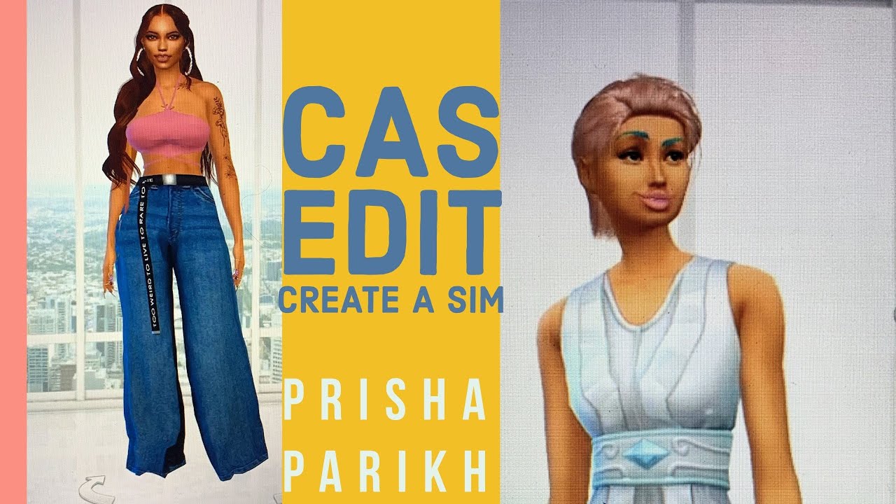 NPC EDITS | Create A Sim | The Sims 4 : PRISHA PARIKH - YouTube