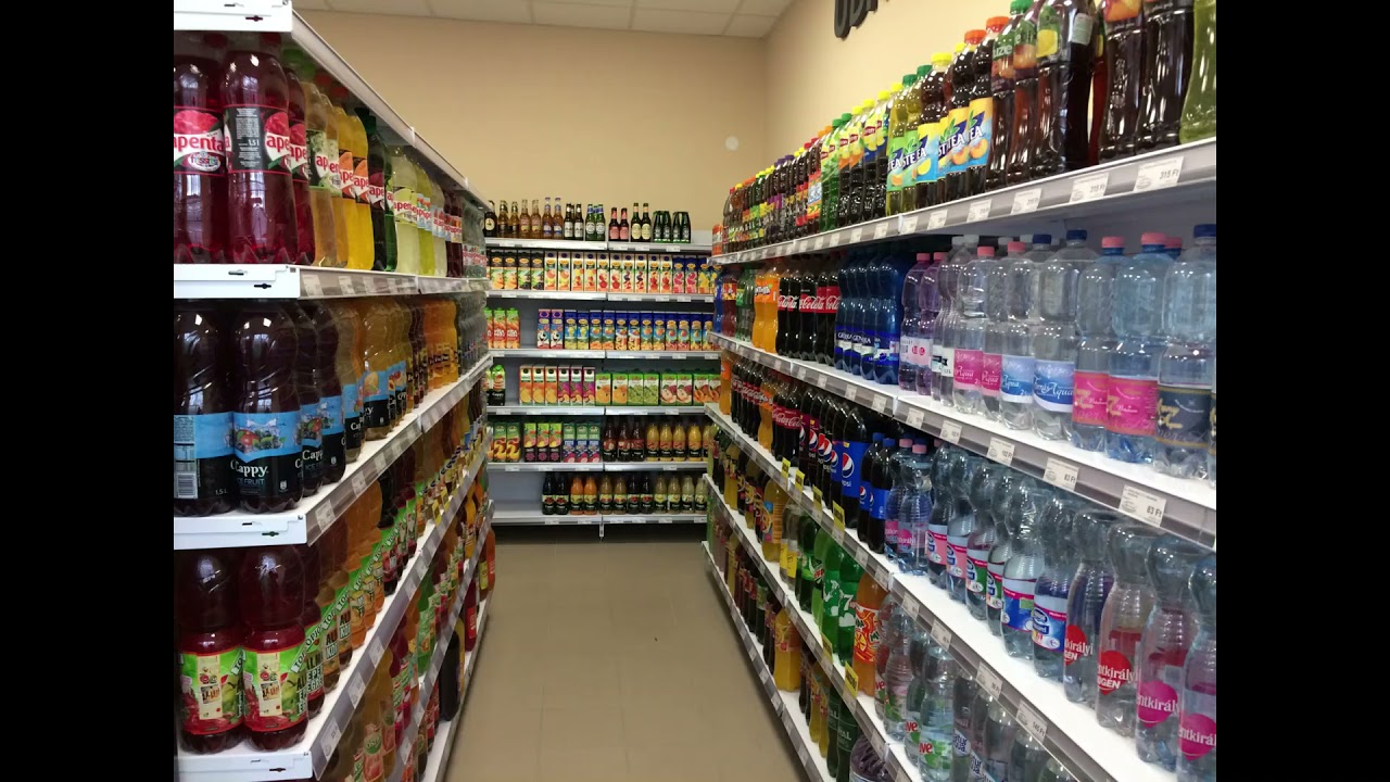 Diszkont bolti polc kialakítások - YouTube