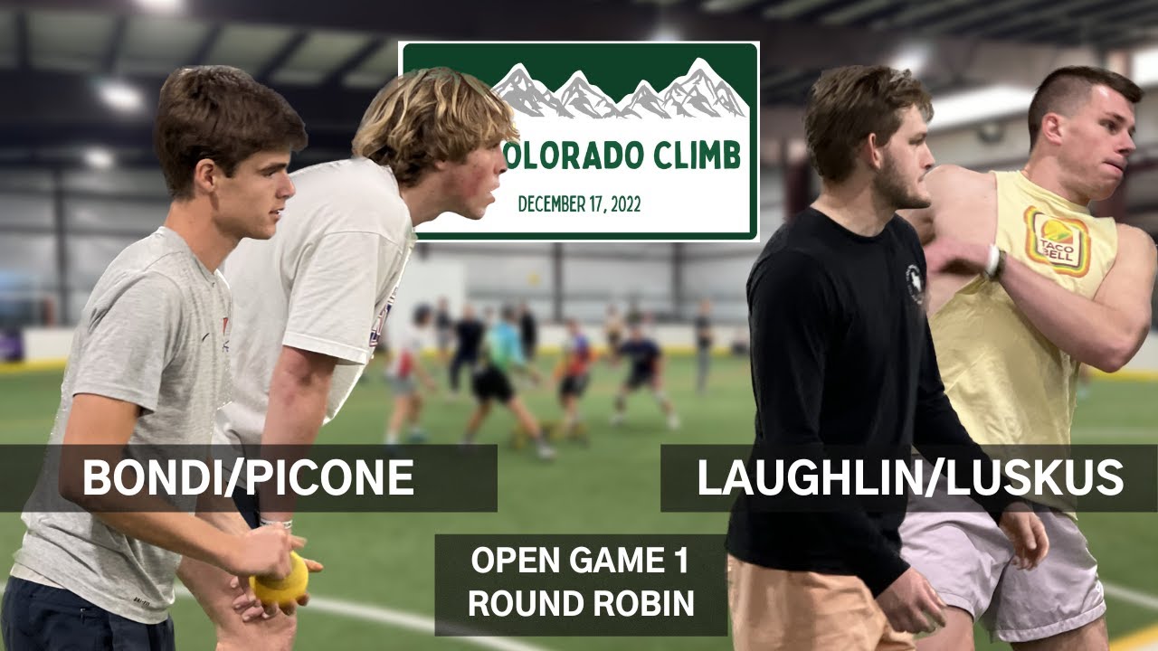 2022 CO Climb | Round Robin | Game 1 | Bondi / Picone v Laughlin ...