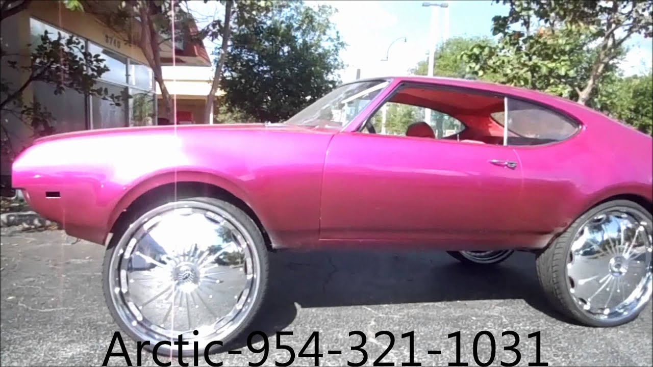 AceWhips.NET- ARCTIC Customs- Pink Panther Oldsmobile Cutlass on 30 ...