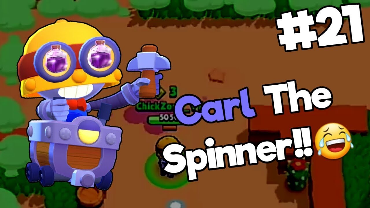 Carl the spinner!!😂 | Brawl Stars Malaysia Ep21 - YouTube