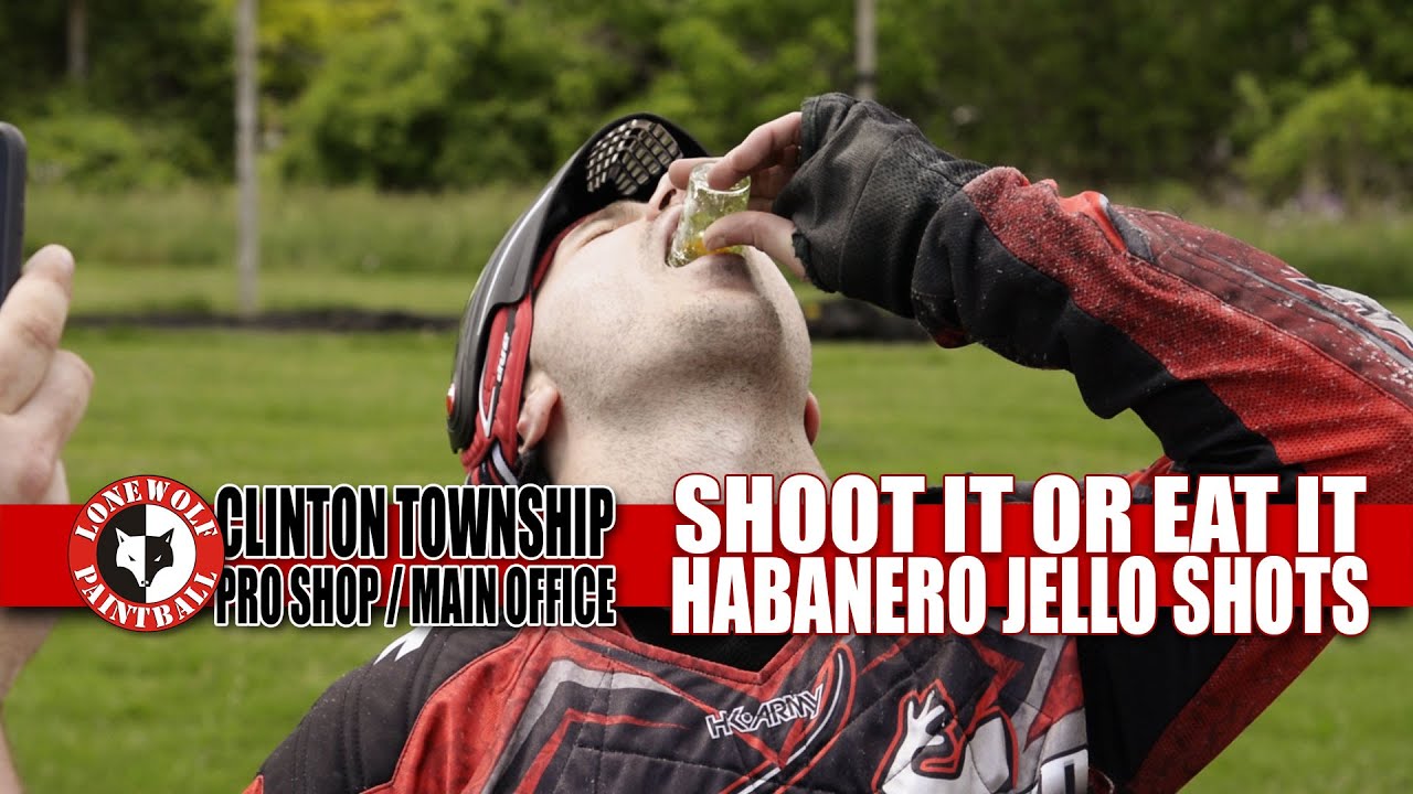Shoot It or Eat It: Habanero Jello Shots | Lone Wolf Paintball Michigan ...