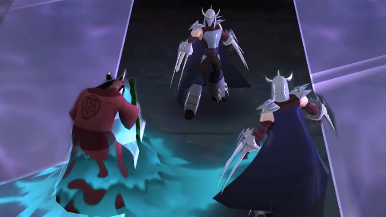 TMNT Legends Splinter & Shredder VS Shredder - YouTube