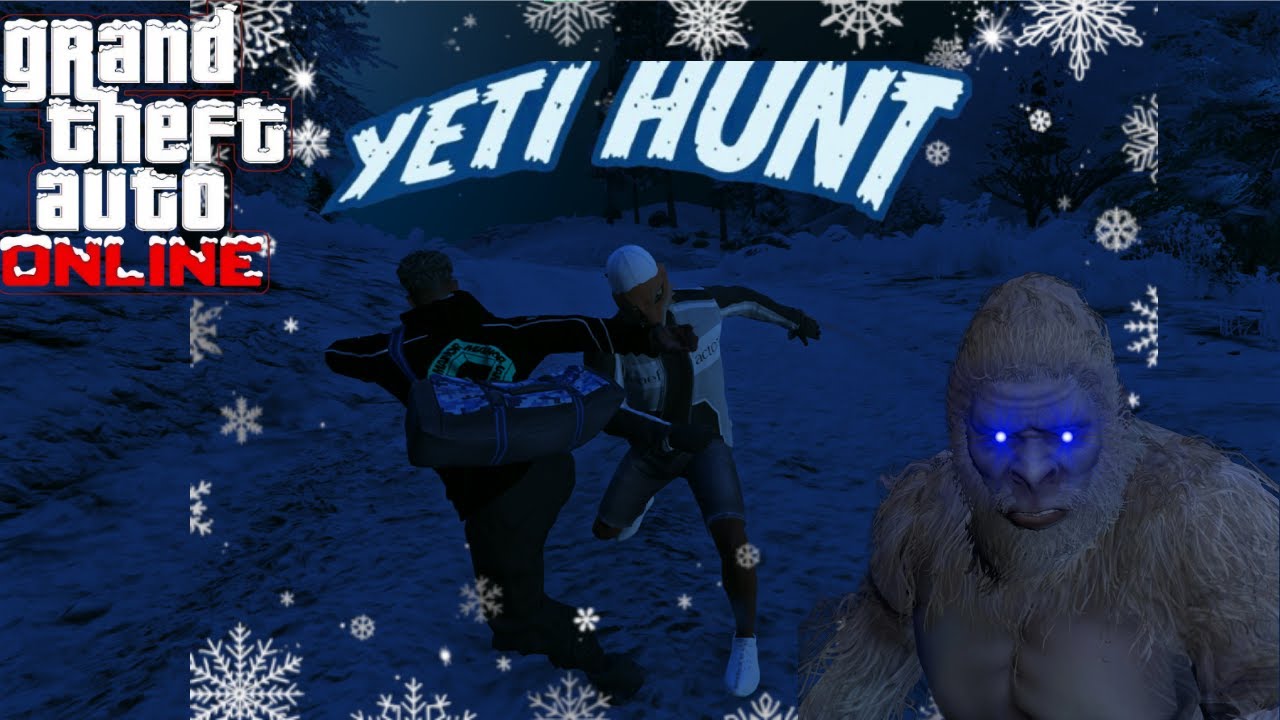GTA Xmas Yeti HUNT - YouTube
