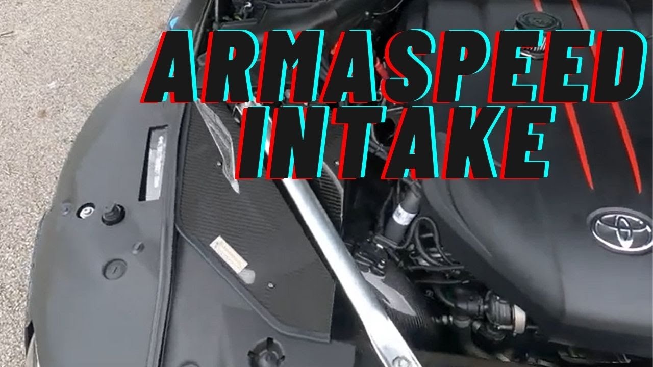 2021 Toyota Supra A91 Edition Armaspeed Cold Air Intake Review - YouTube