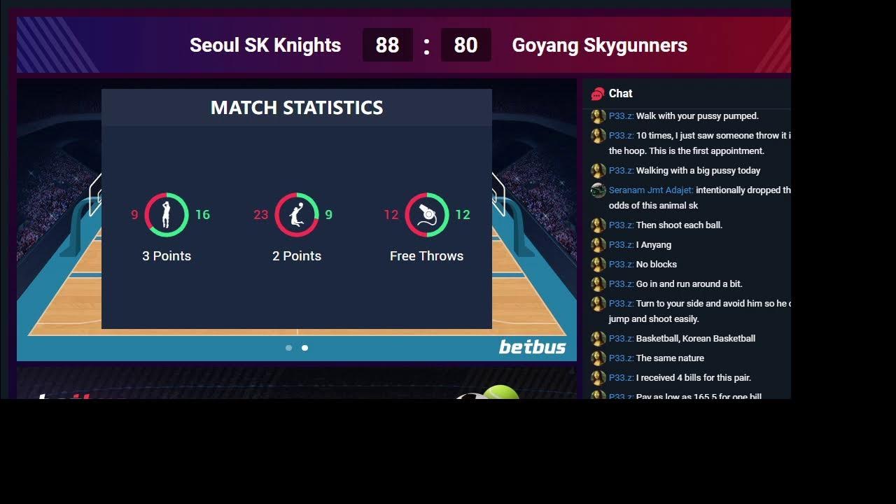 Seoul SK Knights vs Goyang Skygunners | KBL Cup - YouTube