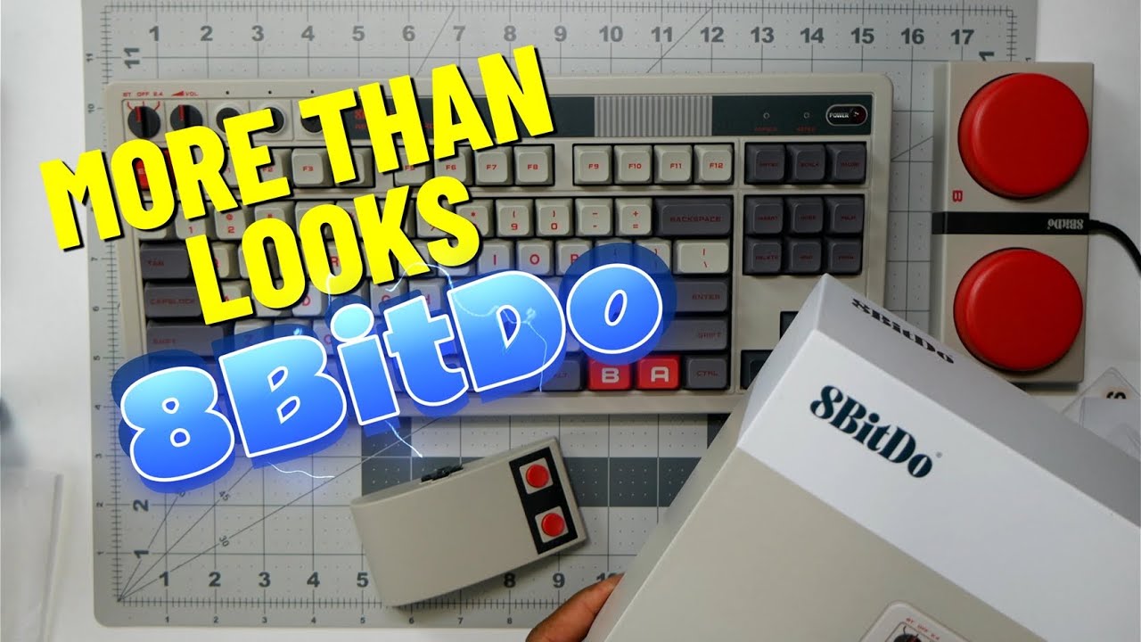 8bitdo Retro Mechanical Keyboard and Mouse - YouTube