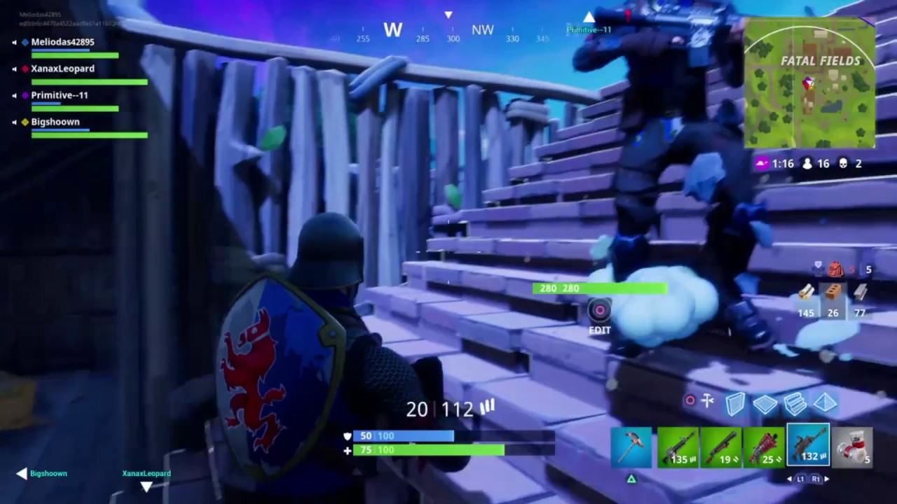 Fortnite battle royale the invisible man - YouTube