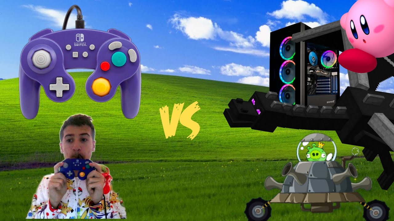 Trying out a GameCube Pro Controller to play a few PC games. - YouTube