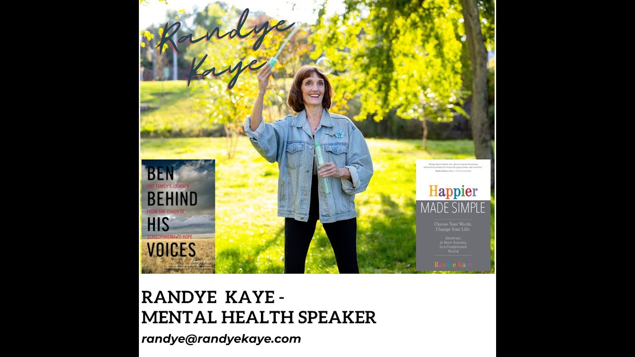 Randye Kaye Mental Health Speaker - YouTube