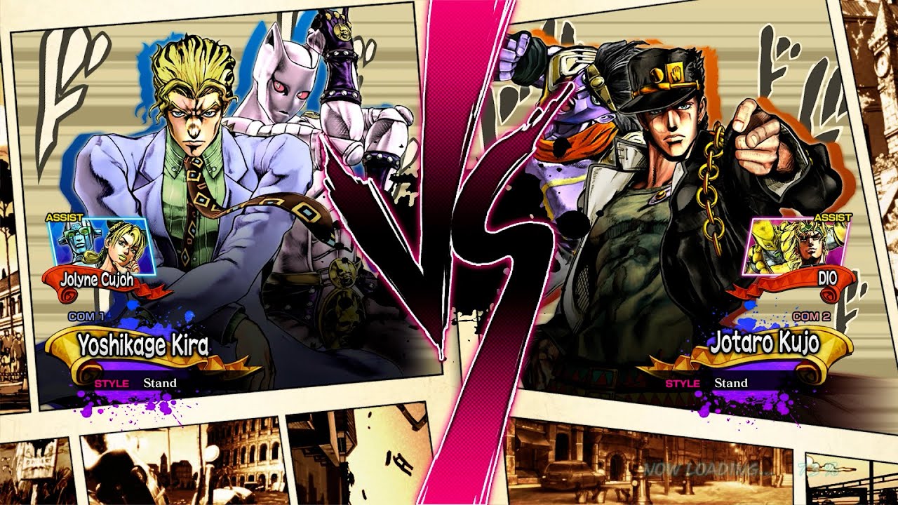 JoJo' Bizarre Adventure All-Star Battle R: Yoshikage Kira v Jotaro Kujo ...