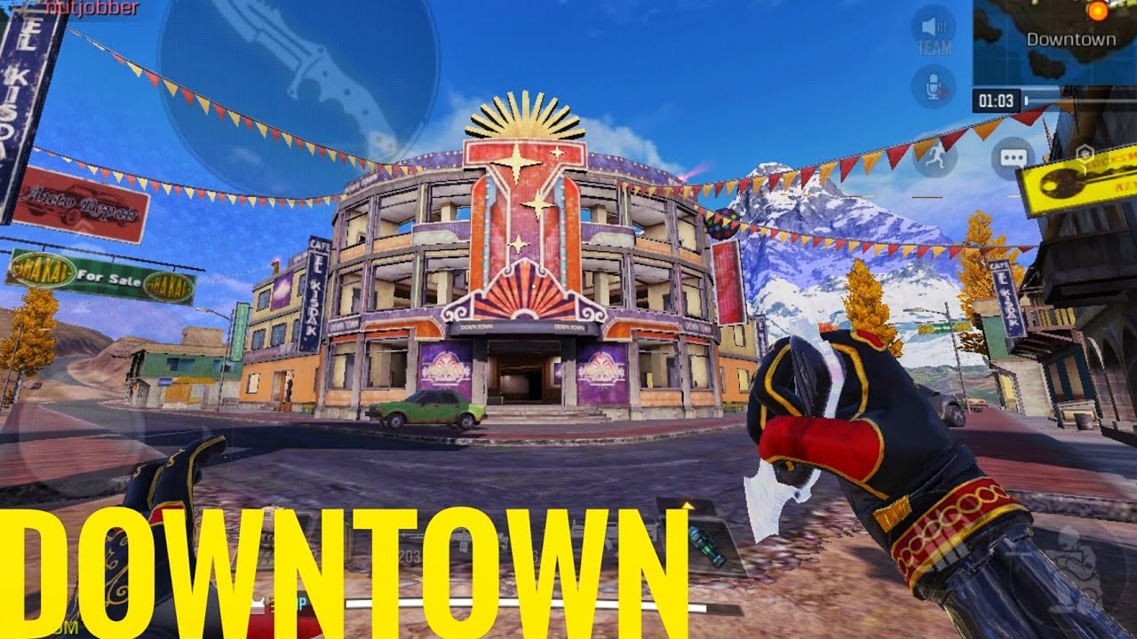 Call Of Duty Battle Royale New Location (DOWNTOWN) Explore - YouTube