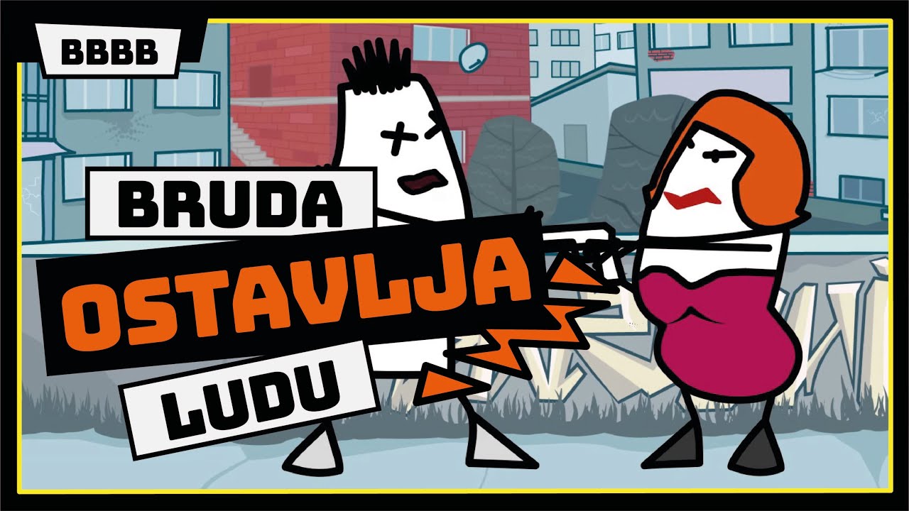 OD RASKIDA DO PROSIDBE | Bruda pokušava ostaviti Ludu | Animirana ...