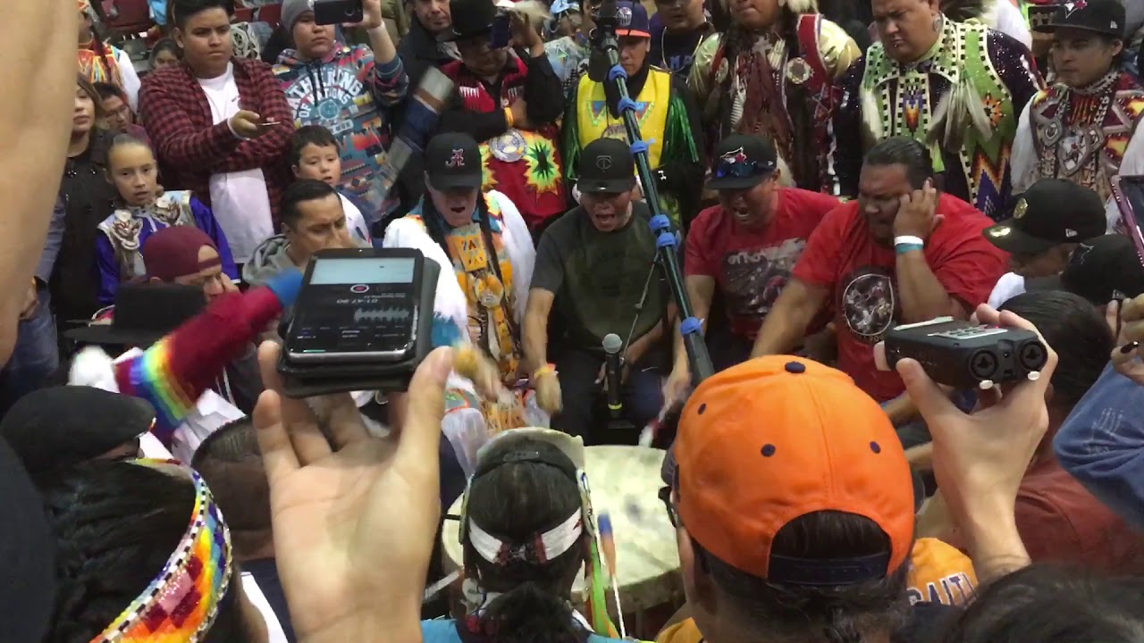 Northern cree @ N.I.C.E pow wow 2018 (3) - YouTube