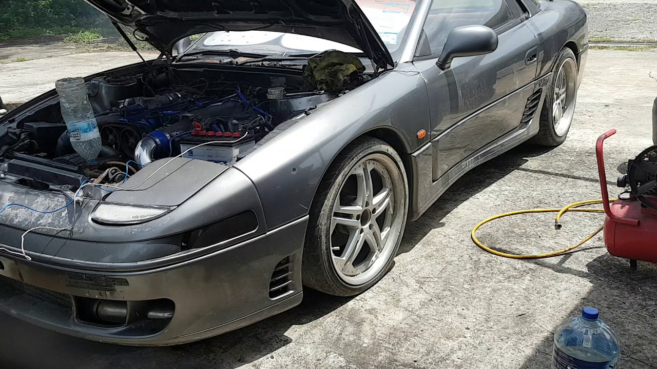 2jz gte non vvti swap Mitsubishi 3000gt - YouTube