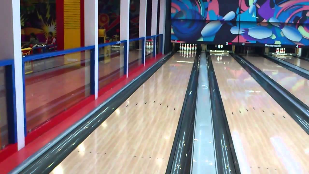 Bowling in Inorbit Mall Hyd with Colleagues.....Scored a decent 142 out ...