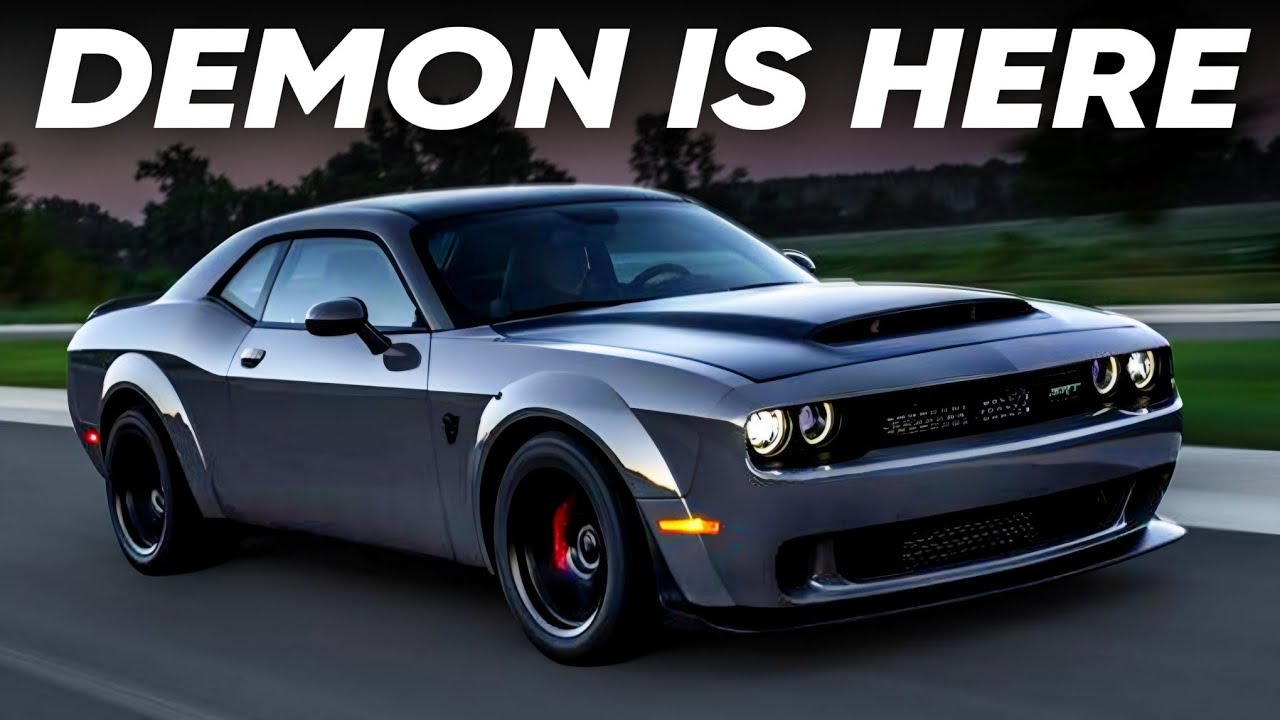 Everything You Need To Know About Dodge Demon 170 - YouTube