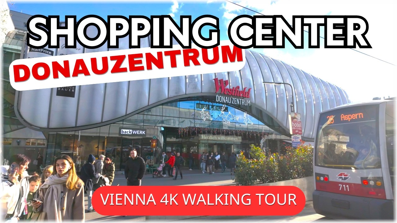Westfield Donauzentrum - Shopping Center - Vienna Virtual Walk in 4K ...