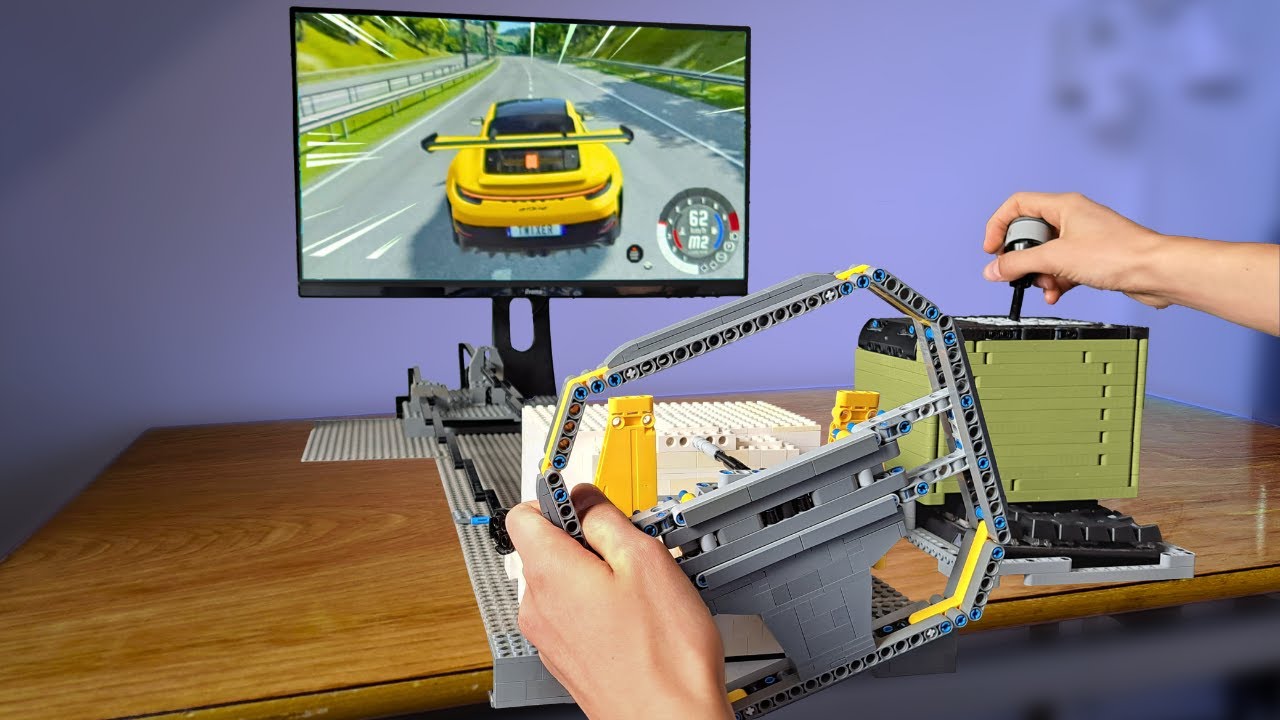 Building a LEGO Driving Simulator - YouTube