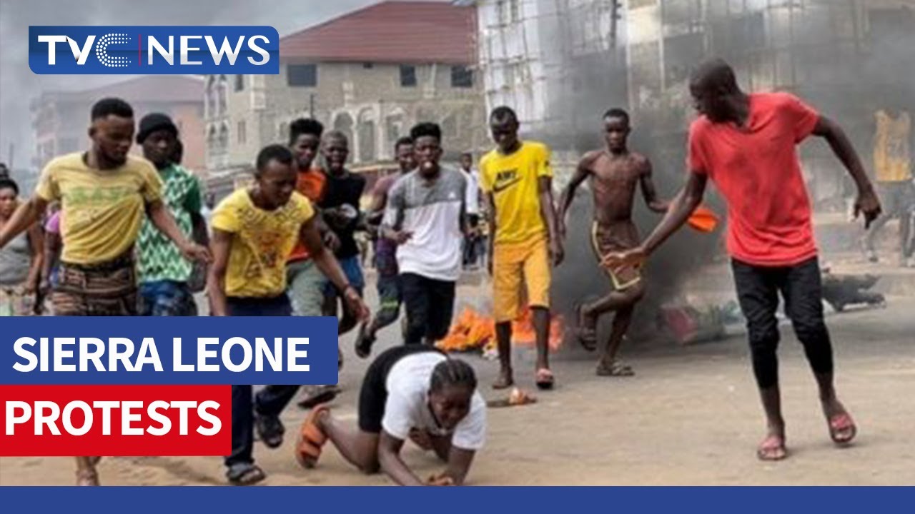 Foreign Correspondent Moyo Thomas Speaks On Sierra Leone Protests - YouTube