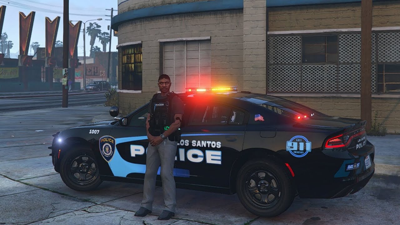 SECURITY GUARD GOES CRAZY | Los Santos City Patrol | GTA 5 LSPDFR - YouTube