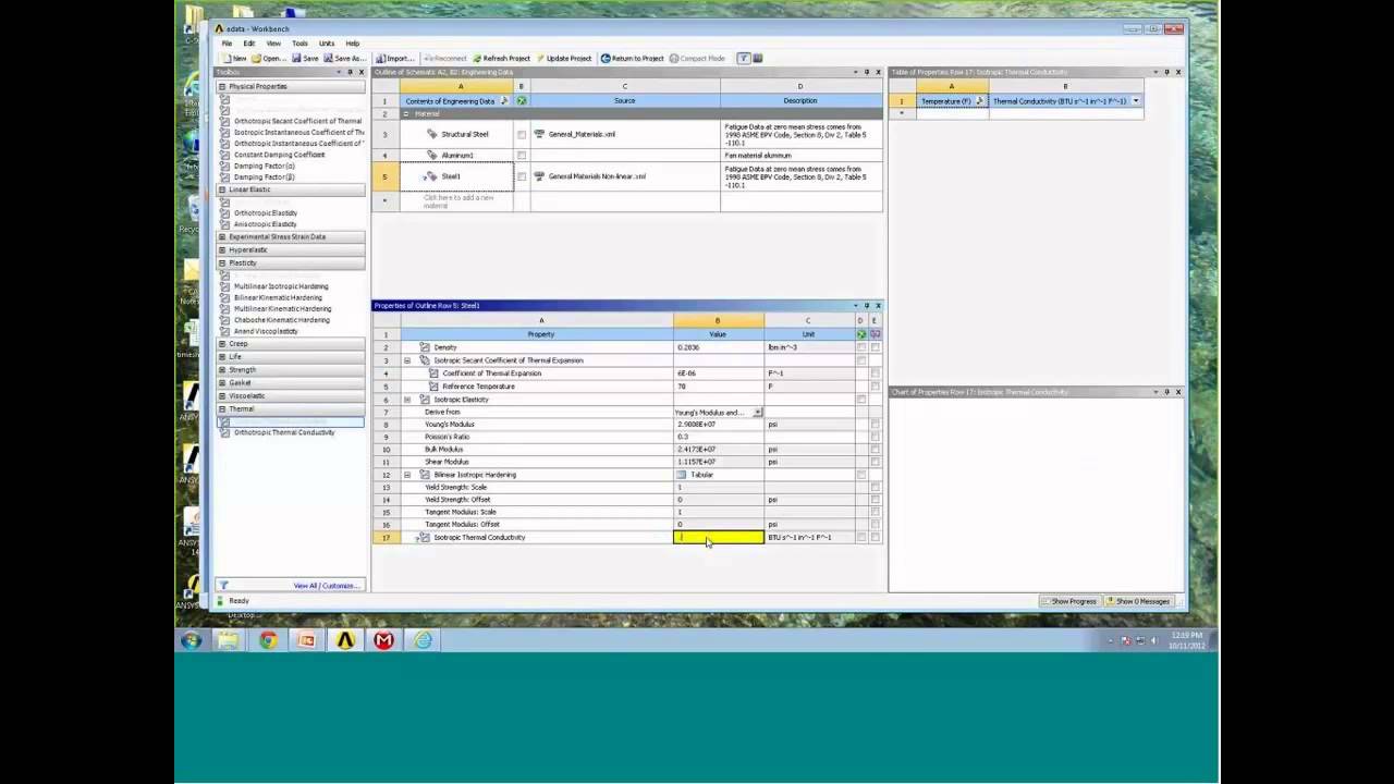 Managing Material Property Data | ANSYS e-Learning | CAE Associates ...