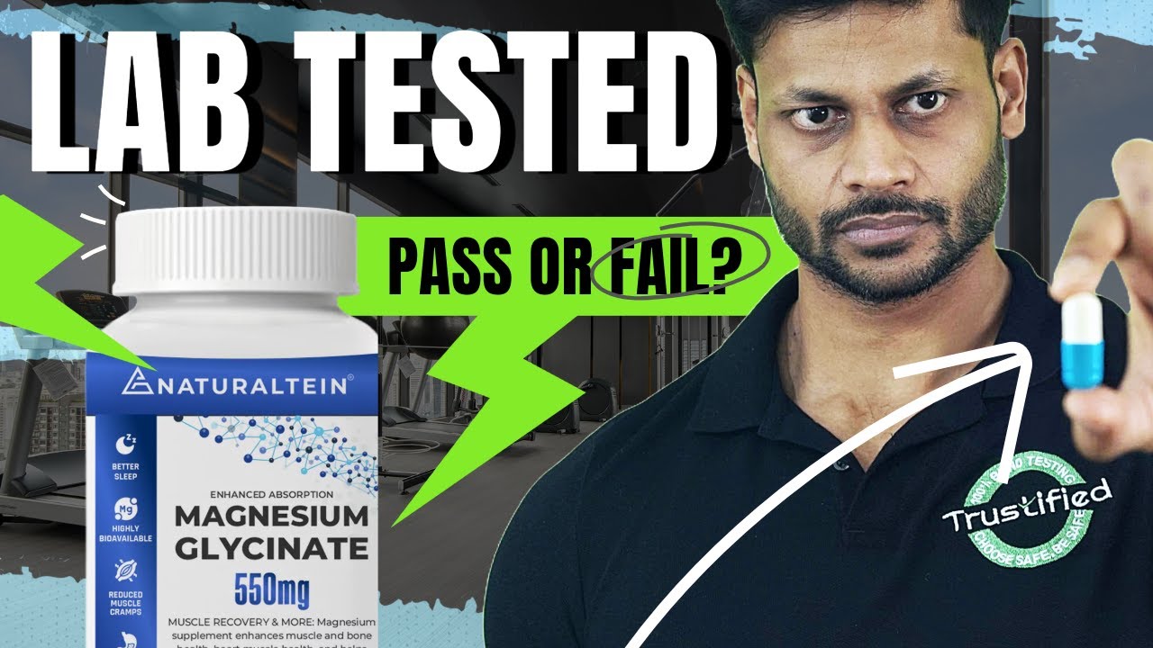 NATURALTEIN MAGNESIUM GLYCINATE LAB TEST REPORT || PASS OR FAIL ...