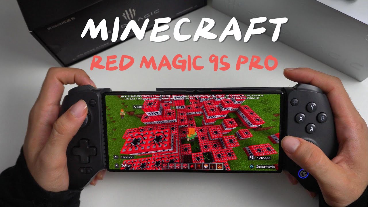 ⚡ Minecraft a 120 FPS en el Red Magic 9S Pro con Shaders: ¡UNA LOCURA ...