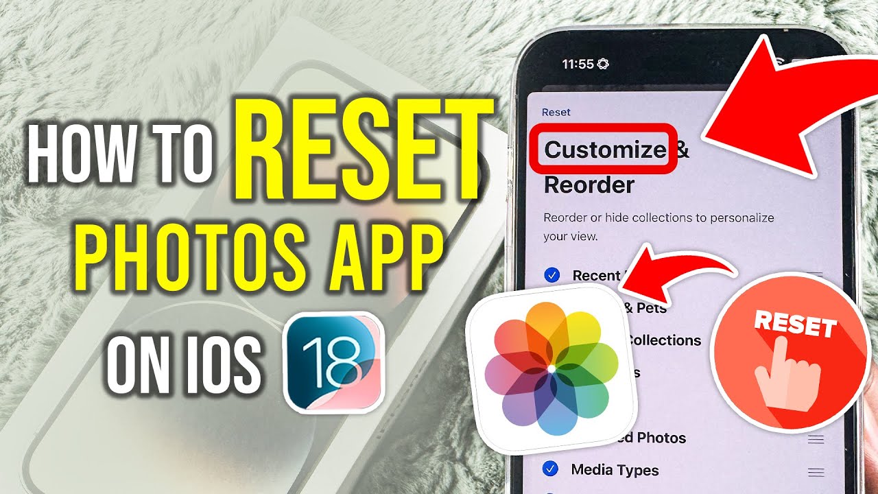 How To Reset Photos App on iOS 18 - YouTube